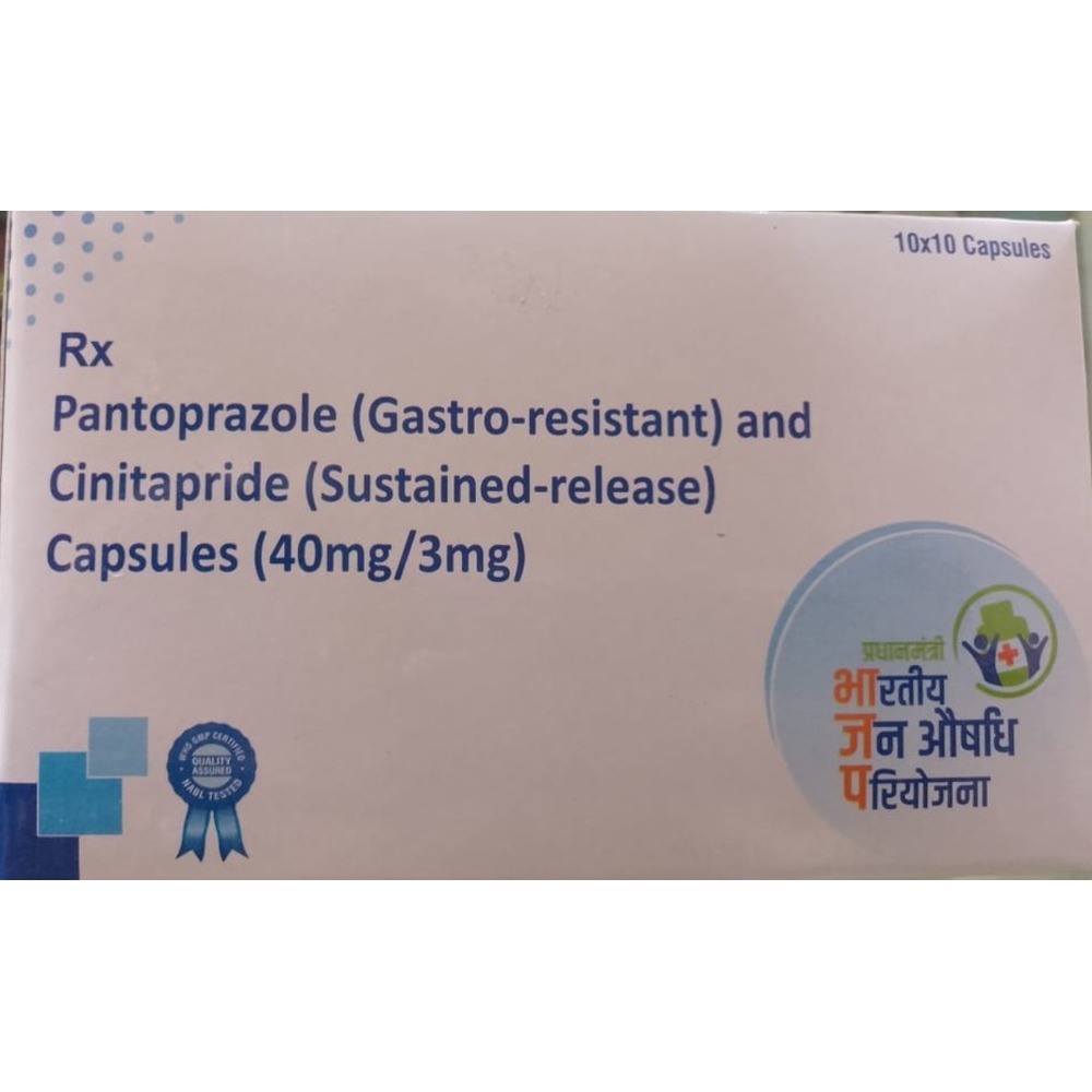 Pantoprazole Gastro-resistant 40mg and Cinitapride Sustained release ...